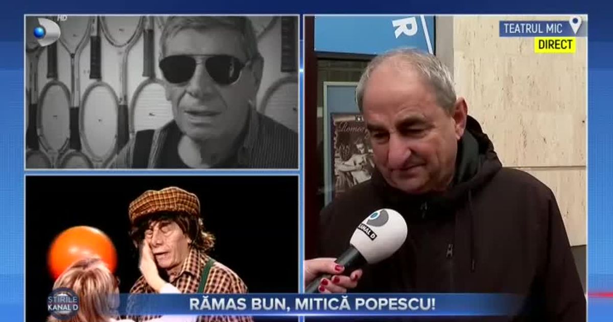 Rămas bun, Mitică Popescu - Stirile Kanal D