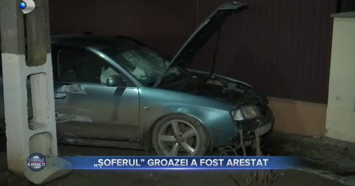 Șoferul__ groazei a fost arestat - Stirile Kanal D