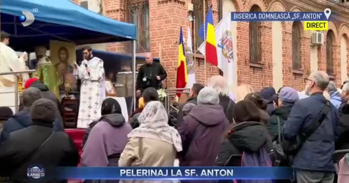 Pelerinaj la Sf. Anton - Stirile Kanal D