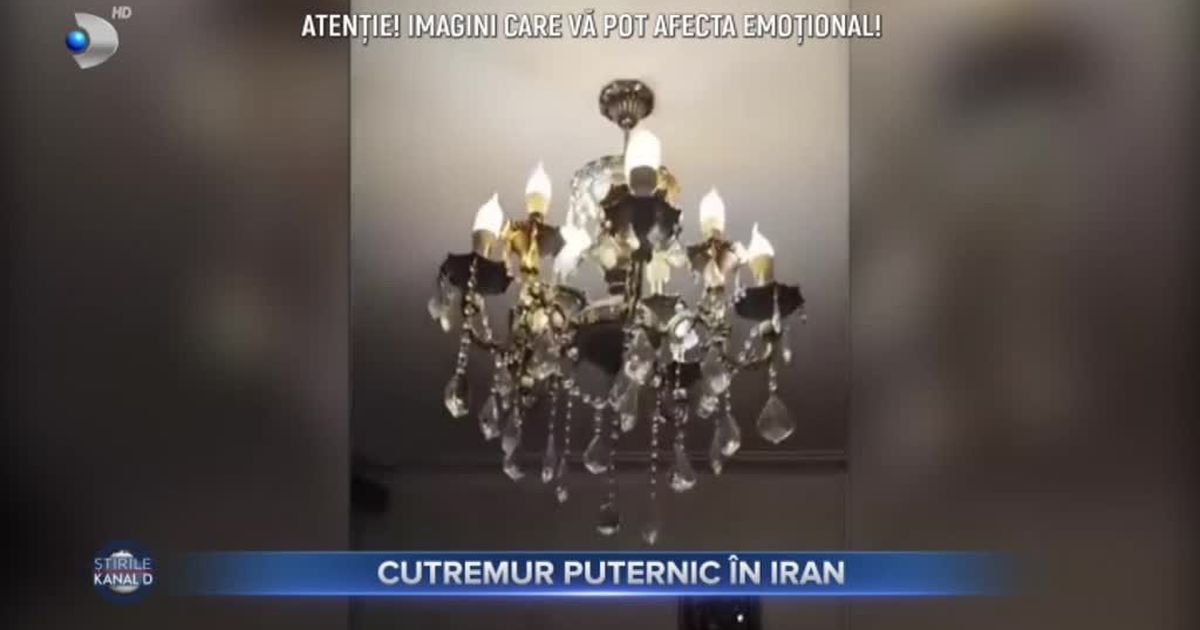 Cutremur puternic în Iran - Stirile Kanal D