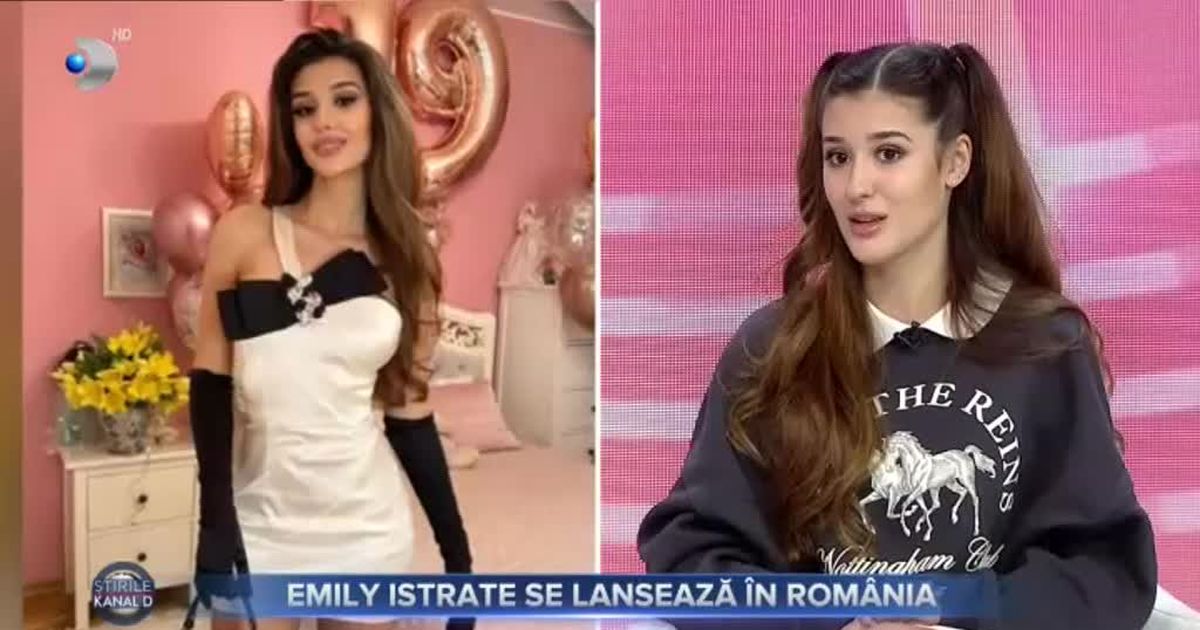 Emily Istrate se lansează în România - Stirile Kanal D