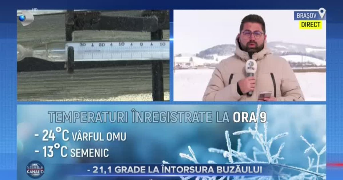 - 21 Grade la Întorsura Buzăului - Stirile Kanal D