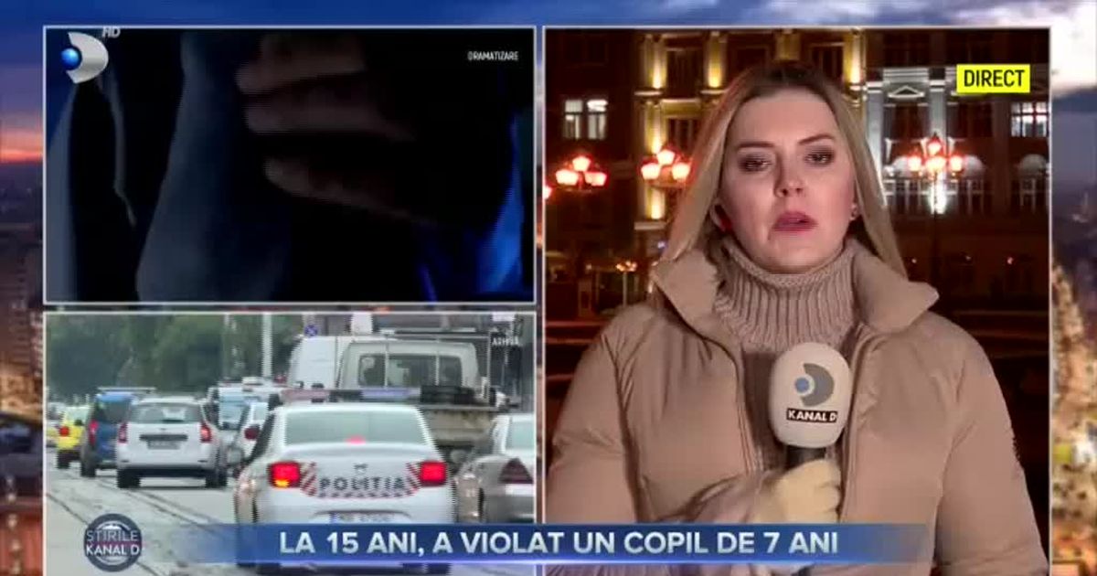 La 15 ani, a violat un copil de 7 ani - Stirile Kanal D
