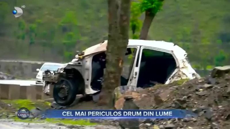 Cel mai periculos drum din lume - Stirile Kanal D