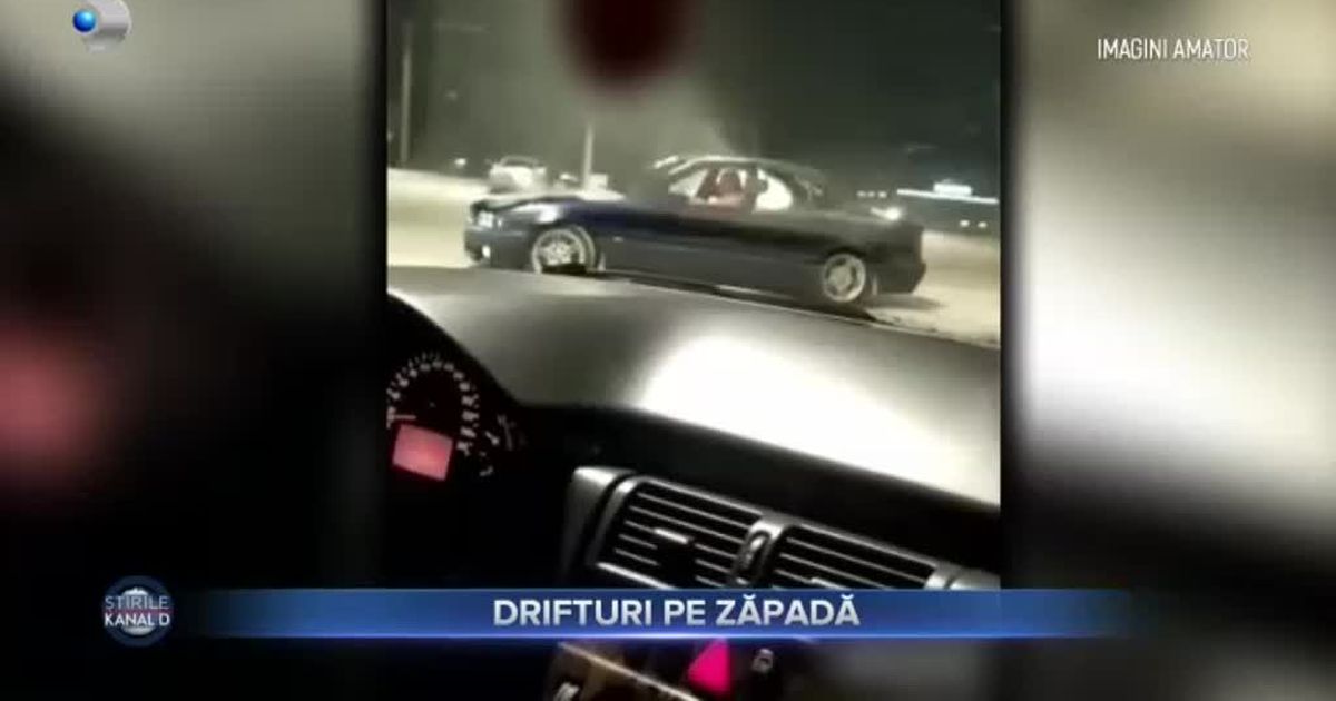Drifturi de zăpadă - Stirile Kanal D