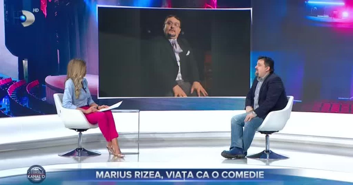 Marius Rizea, viața ca o comedie - Stirile Kanal D