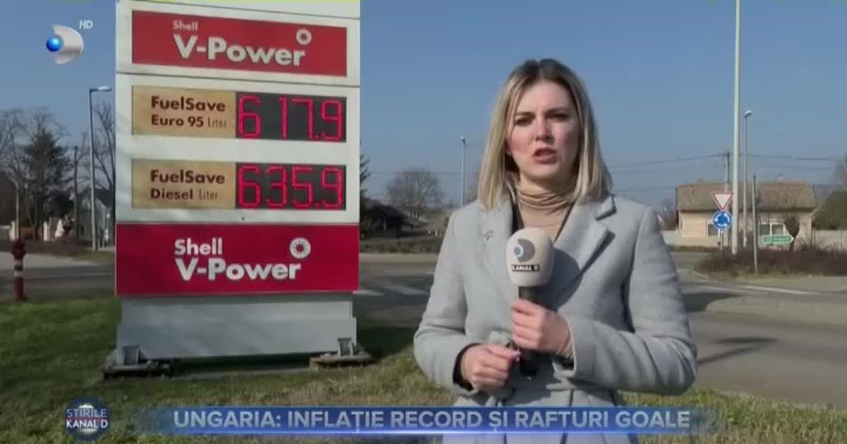 Ungaria - inflație record și rafturi goale - Stirile Kanal D