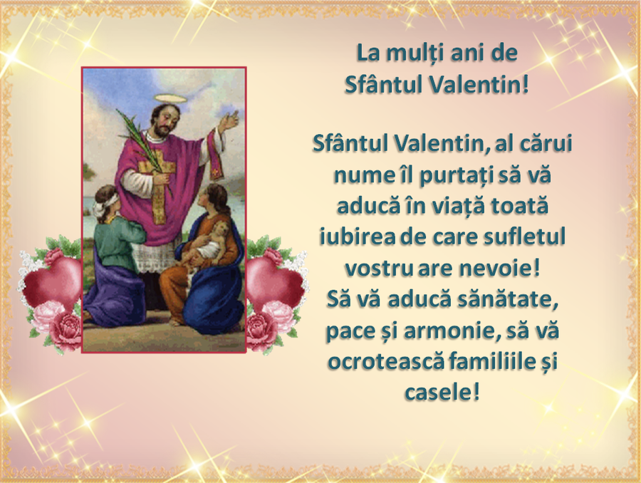 La mulți ani, Valentin! La mulți ani, Valentina! Mesaje, urări și ...