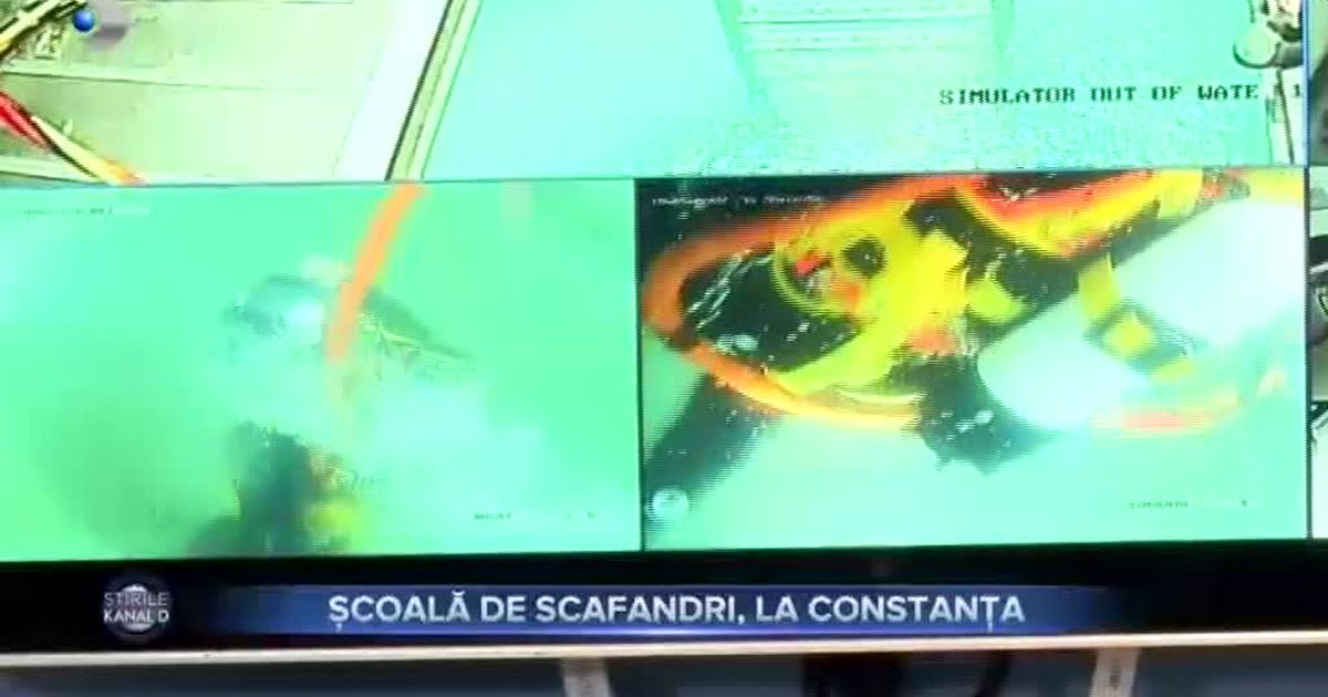 Școală de scafandri, la Constanța - Stirile Kanal D