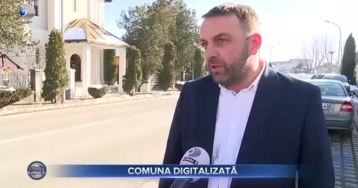 Comuna digitalizată - Stirile Kanal D