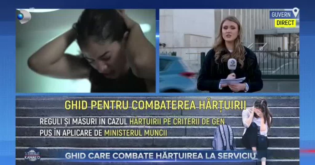 Ghid care combate hărțuirea la serviciu - Stirile Kanal D