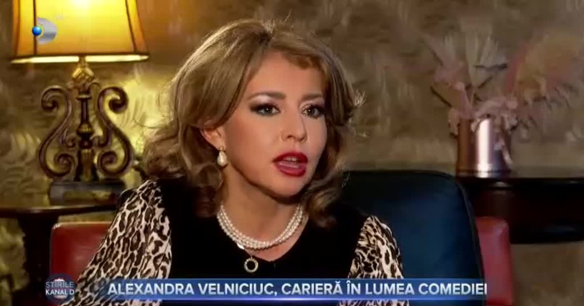 Alexandra Velniciuc, carieră în lumea comediei - Stirile Kanal D