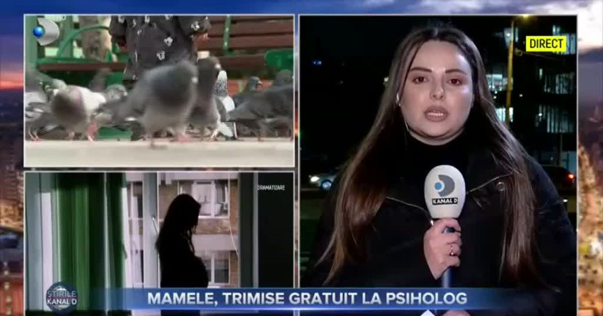 Mamele, trimise gratuit la psiholog - Stirile Kanal D