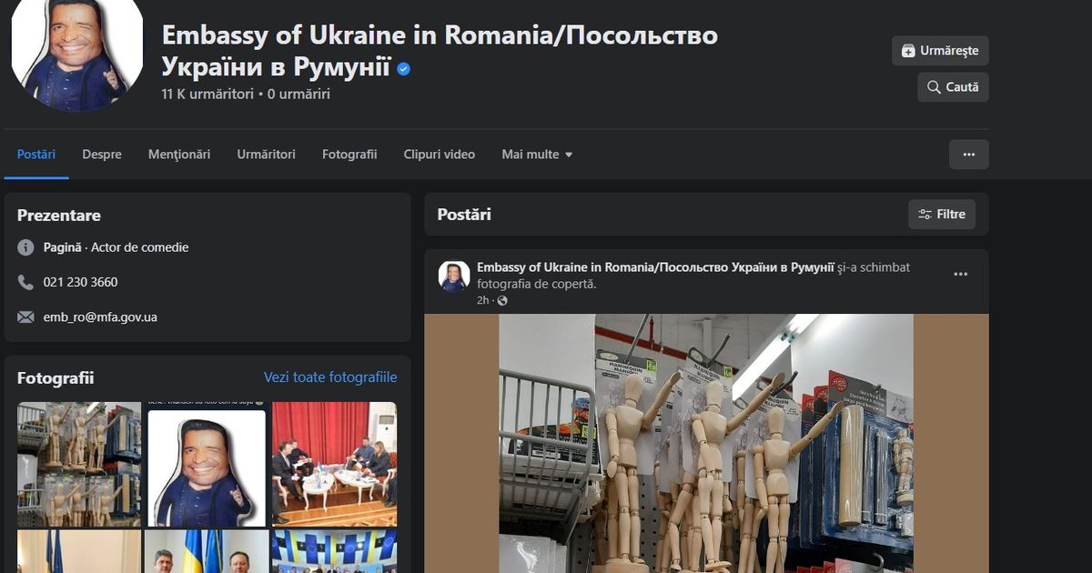 Atac cibernetic asupra paginii oficiale de Facebook a Ambasadei ...