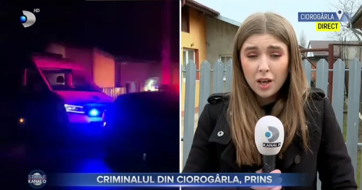 Criminalul din Ciorogârla, prins - Stirile Kanal D