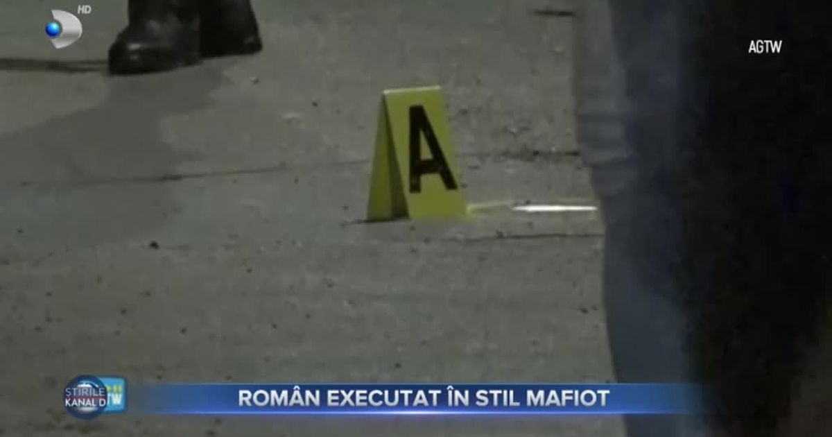 Român executat în stil mafiot - Stirile Kanal D