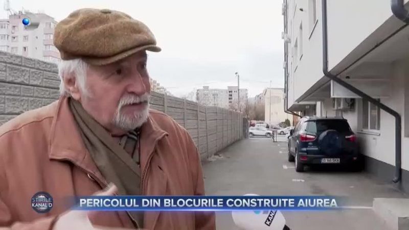 Pericolul din blocurile construite aiurea - Stirile Kanal D