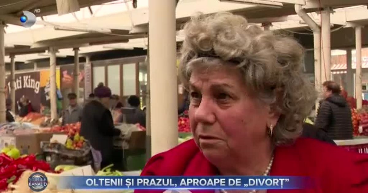 Oltenii și prazul, aproape de ”divorț” - Stirile Kanal D