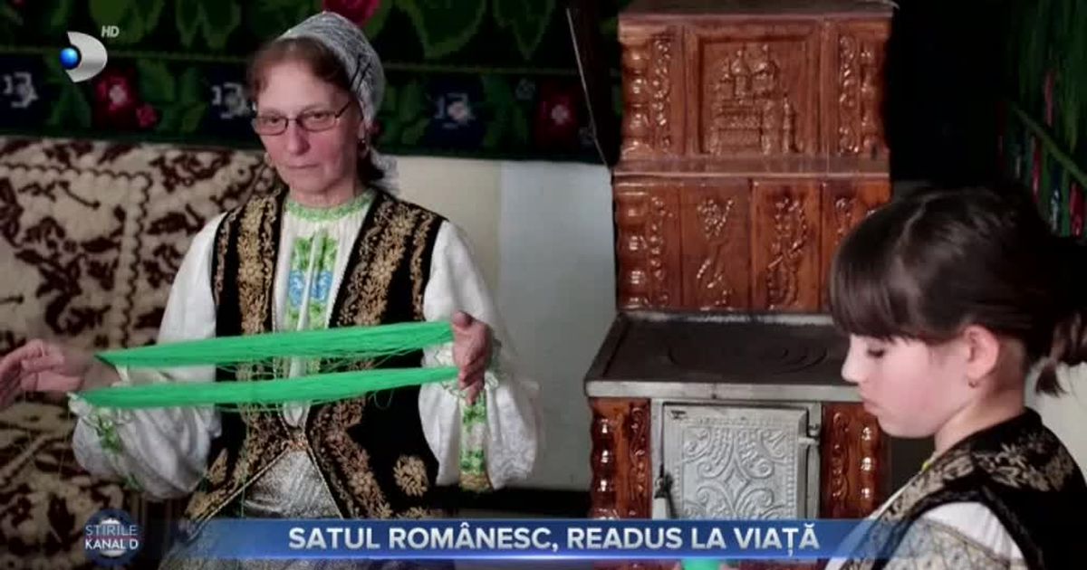 Satul românesc, readus la viață - Stirile Kanal D