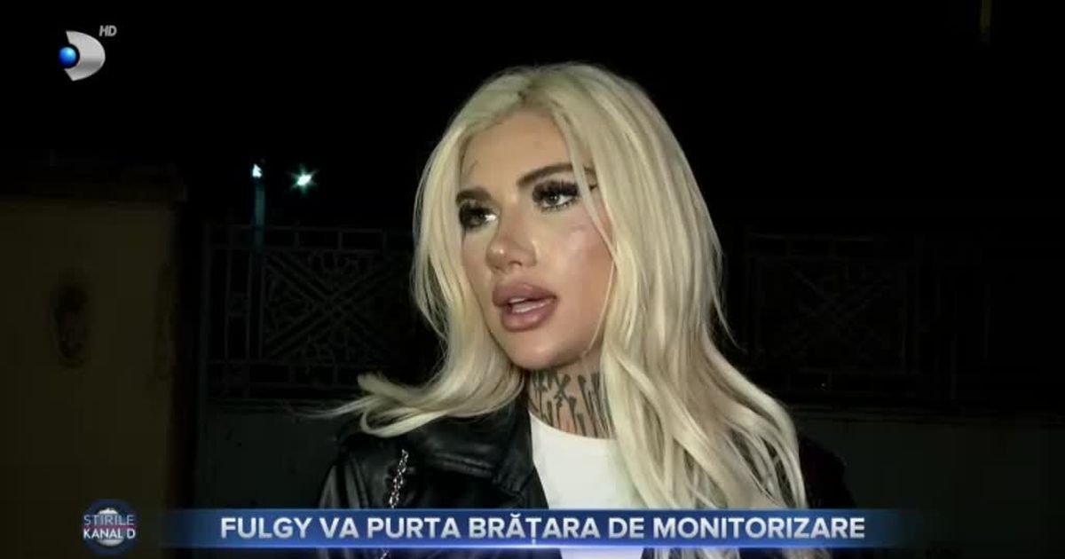 Fulgy va purta brățară de monitorizare - Stirile Kanal D