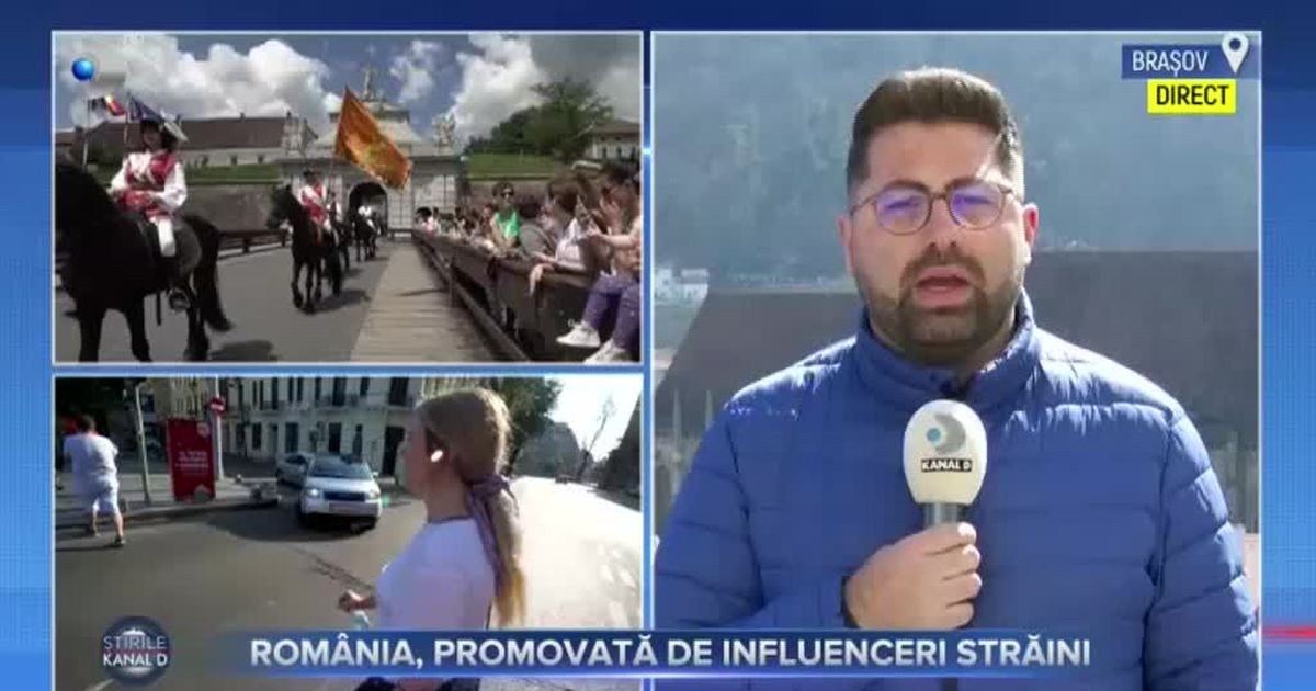 VIDEO- România, promovată de influenceri străini - Stirile Kanal D