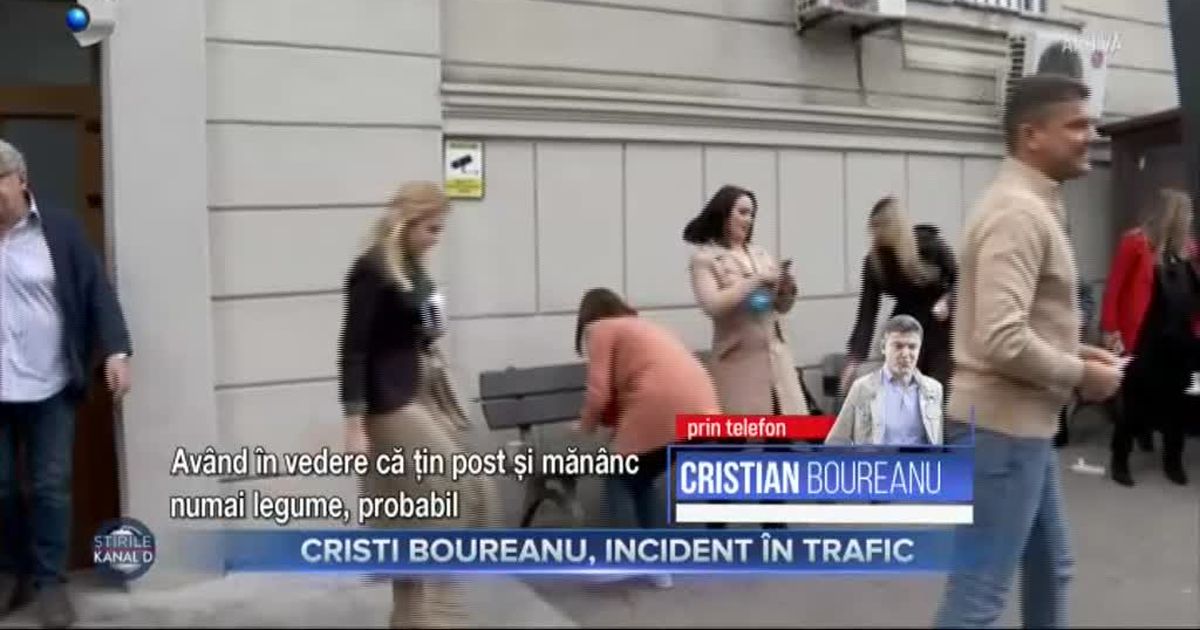 VIDEO- Cristian Boureanu, prins băut la volan - Stirile Kanal D