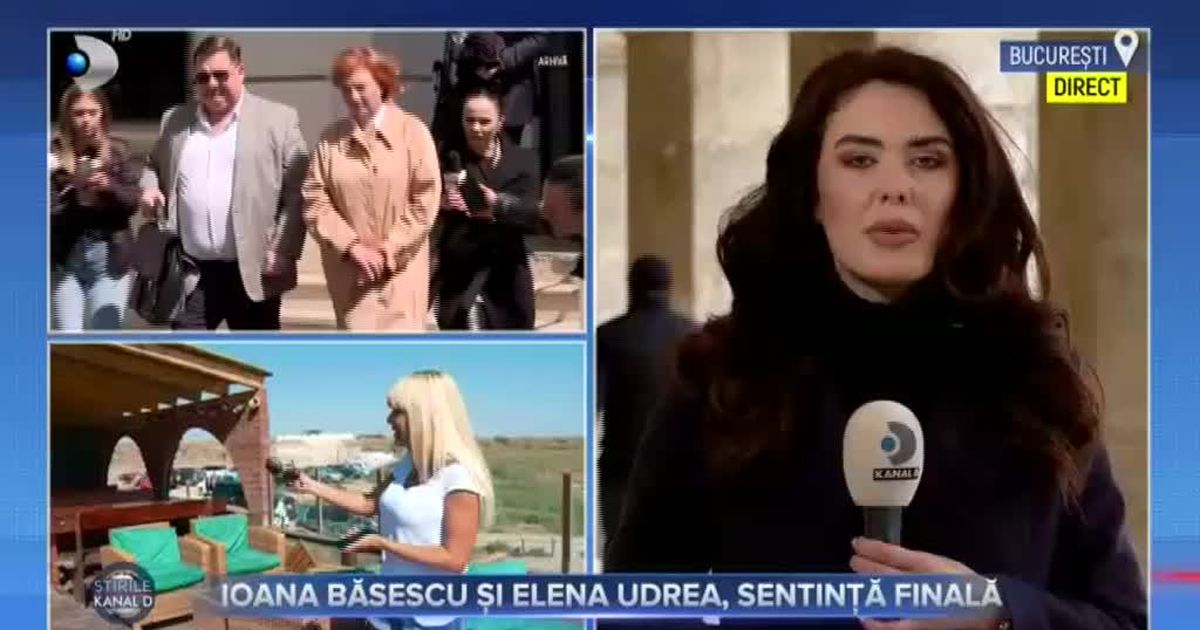 Ioana Băsescu și Elena Udrea, sentință finală - Stirile Kanal D