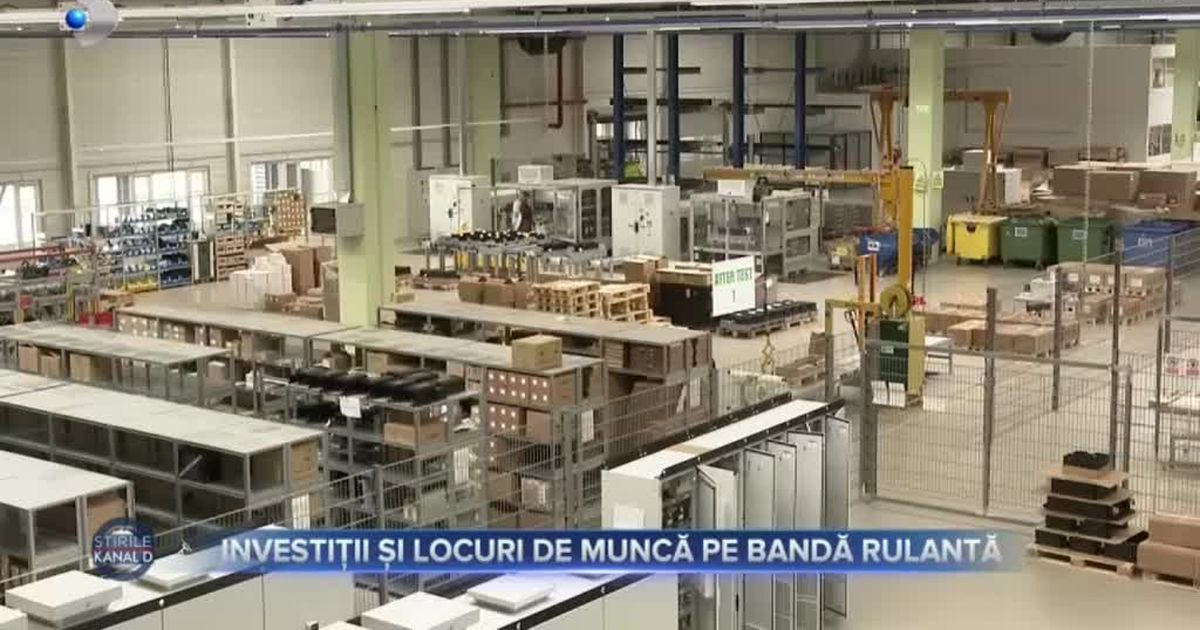 VIDEO- Investiții și locuri de muncă pe bandă rulantă în Oradea ...