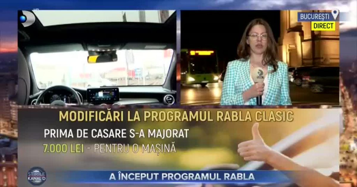 A început programul Rabla - Stirile Kanal D