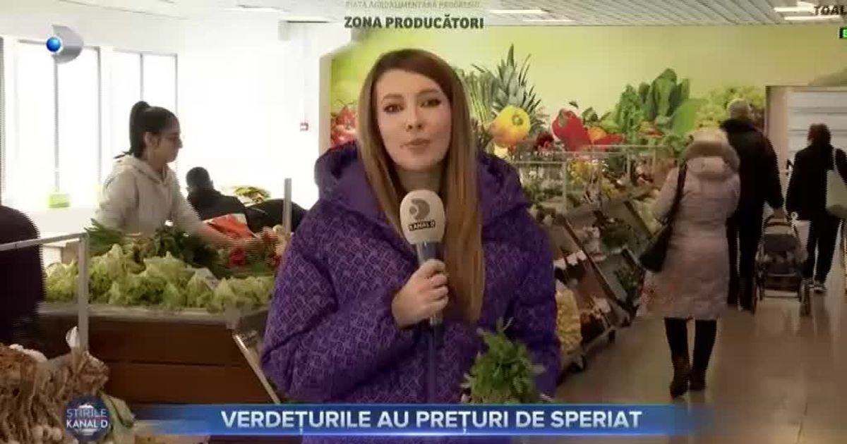 Verdețurile au prețuri de speriat - Stirile Kanal D