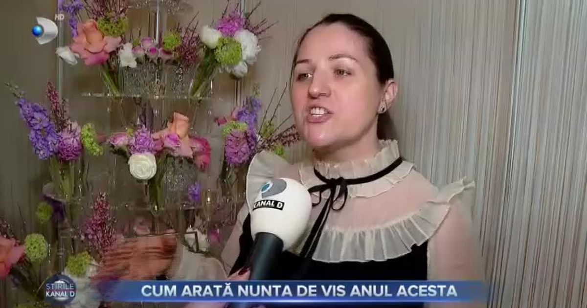 Cum arată nunta de vis anul acesta - Stirile Kanal D