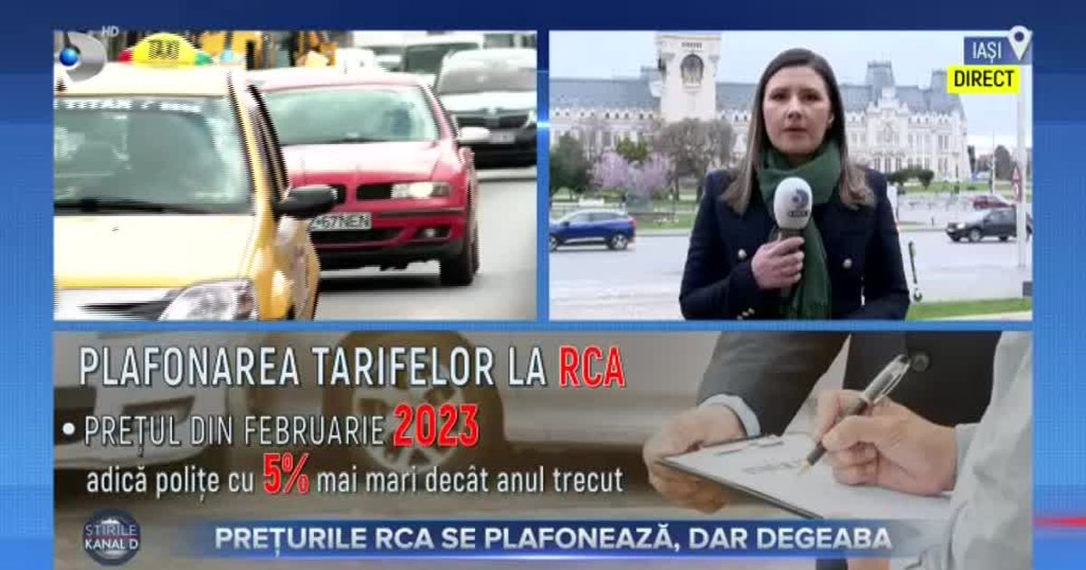 Prețurile RCA se plafonează, dar degeaba - Stirile Kanal D