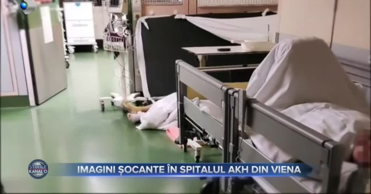 Imagini șocante în spitalul AKH din Viena - Stirile Kanal D