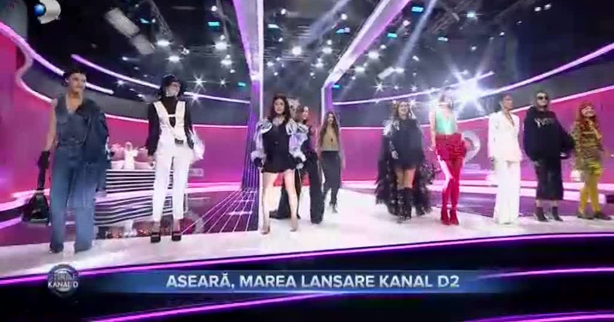 Aseară, marea lansare Kanal D2 - Stirile Kanal D