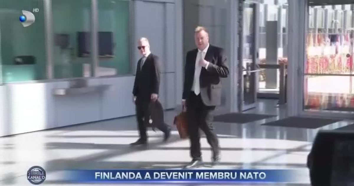 Finlanda a devenit membru NATO - Stirile Kanal D