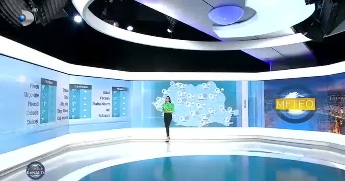 Meteo 04.04.2023 seară - Stirile Kanal D