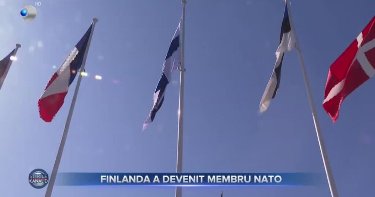 Finlanda a devenit membru NATO - Stirile Kanal D