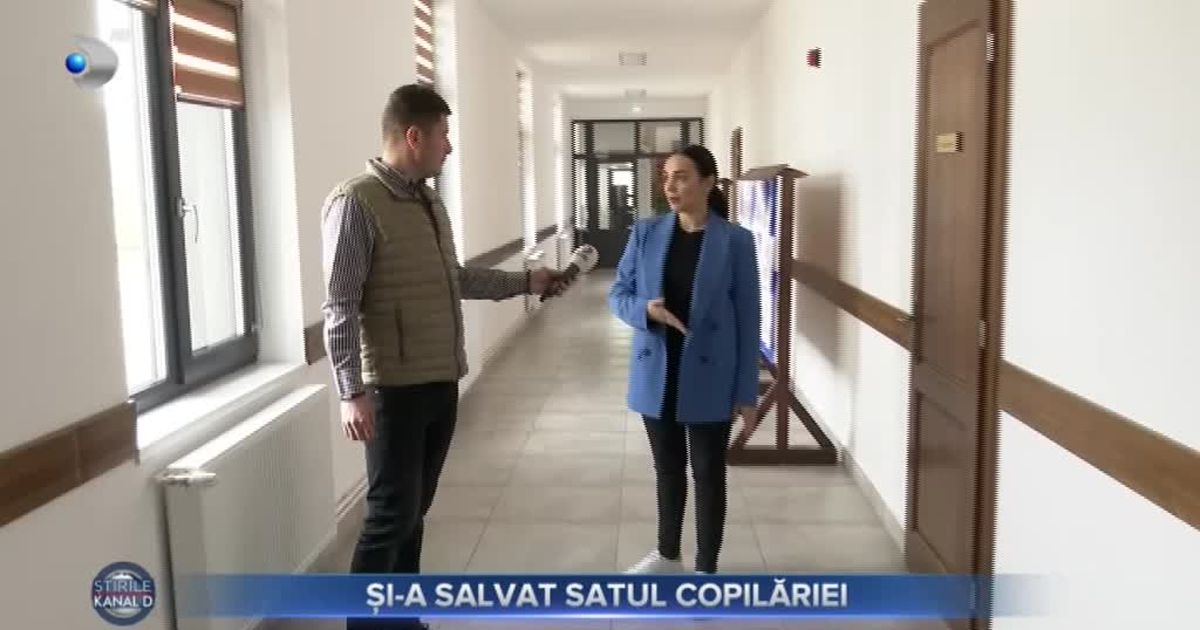 Și-a salvat satul copilăriei - Stirile Kanal D