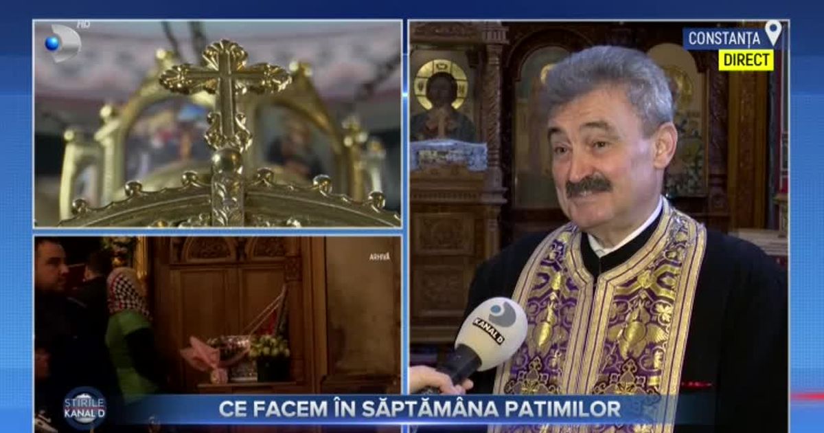 VIDEO- Ce trebuie să facem în Săptămâna Patimilor - Stirile Kanal D