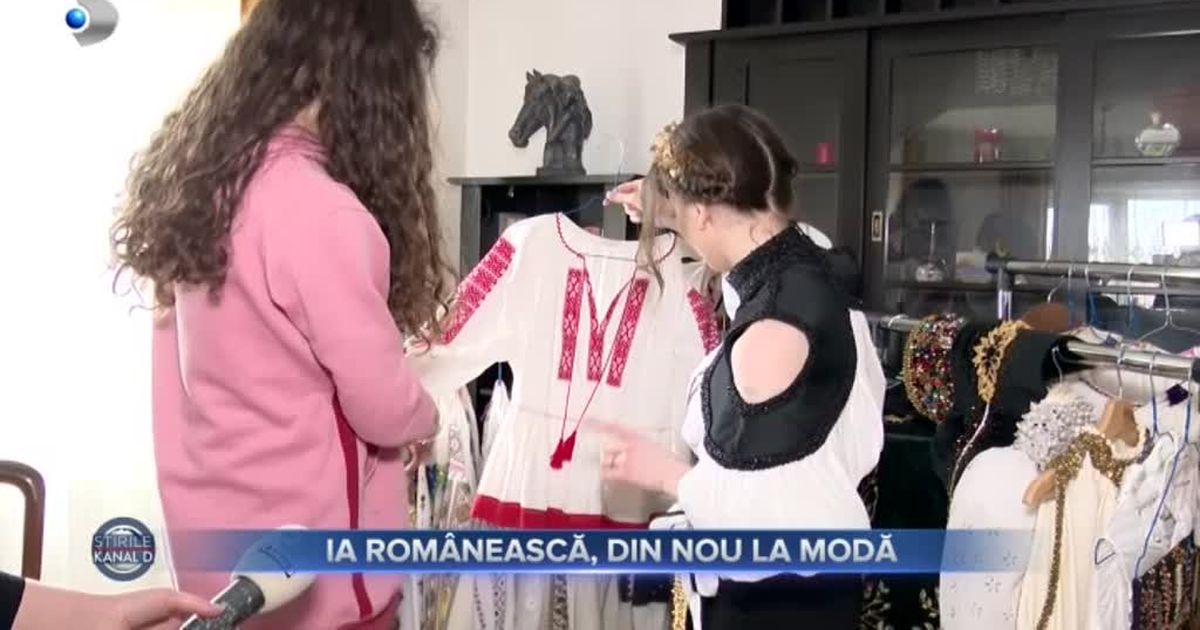 Ia românească, din nou la modă - Stirile Kanal D