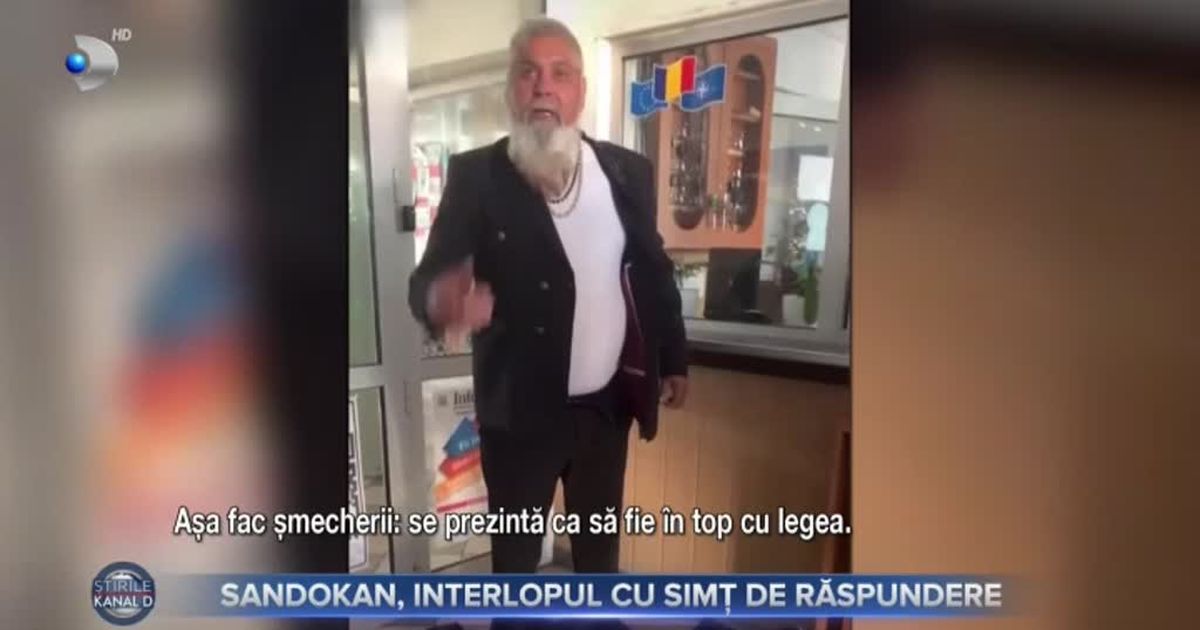 Sandokan, interlopul cu simț de răspundere - Stirile Kanal D