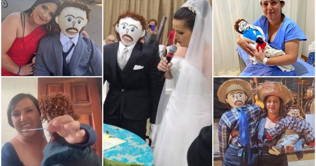 Brazilianca care s-a căsătorit cu un bărbat din cârpe aşteaptă al ...