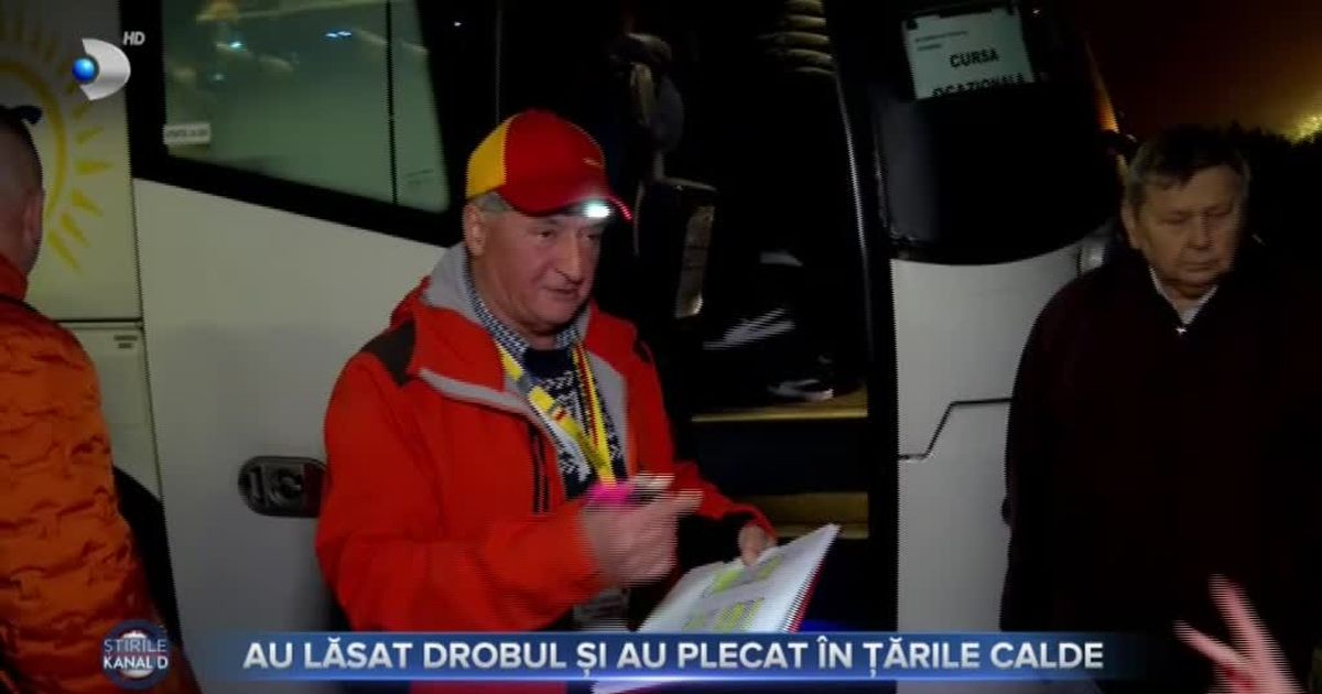Au lăsat drobul și au plecat în țările calde - Stirile Kanal D