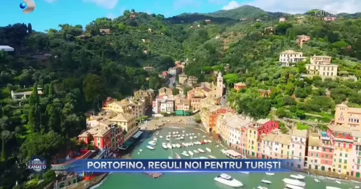 Portofino, reguli noi pentru turiști - Stirile Kanal D