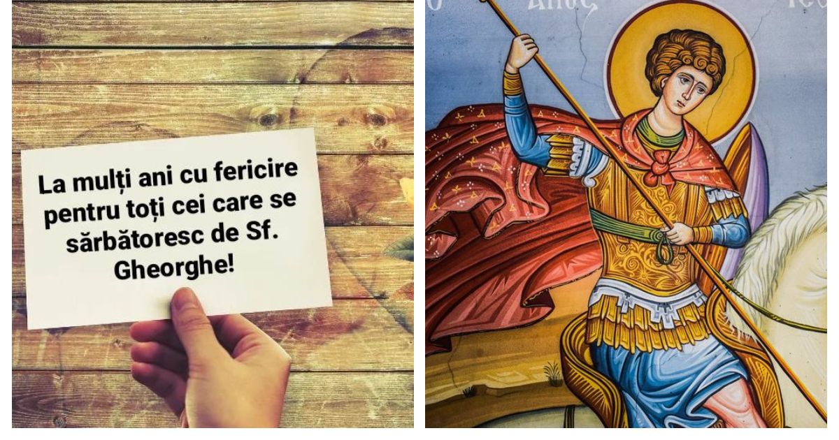 Sf. Gheorghe 2023. Ce nume se sărbătoresc pe 23 aprilie? - Stirile Kanal D