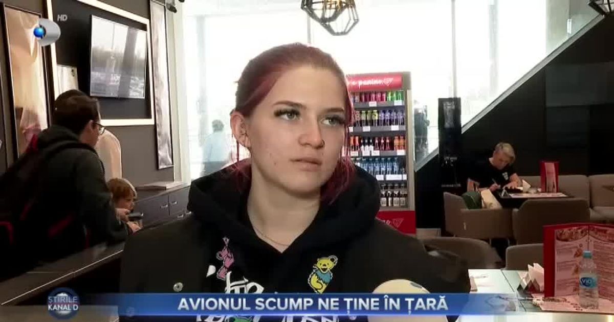 Avionul scump ne tine in tara - Stirile Kanal D