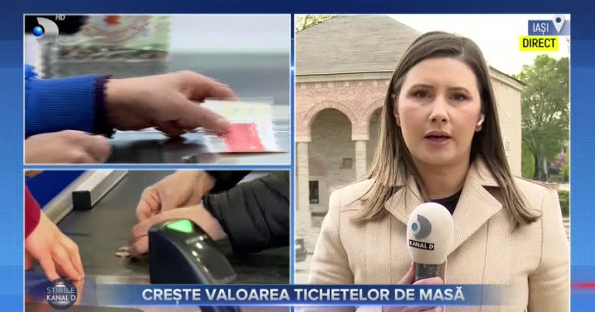 Crește valoarea tichetelor de masă - Stirile Kanal D