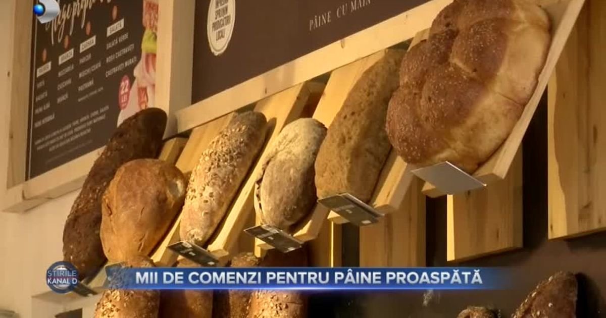 VIDEO- Forfotă în brutării, cereri mari de pâine proaspătă - Stirile ...