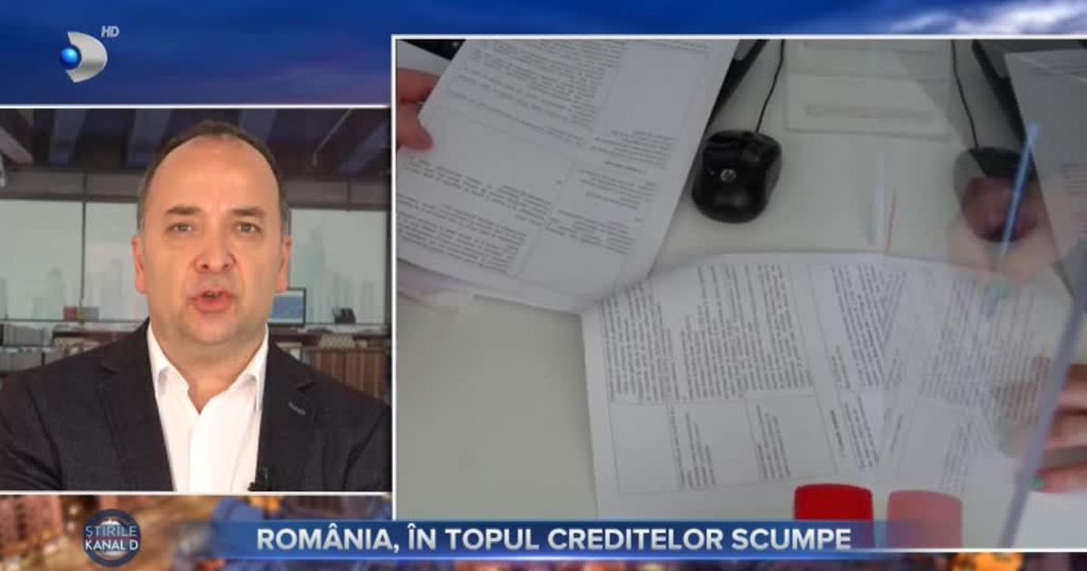 România, în topul creditelor scumpe - Stirile Kanal D