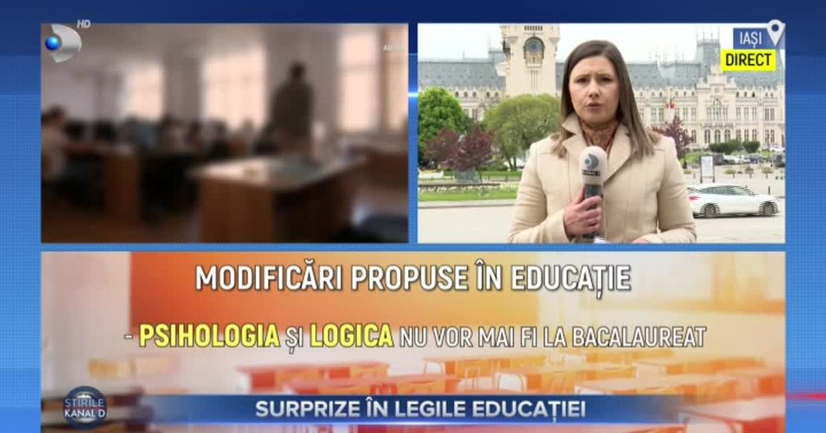 VIDEO- Legile Educației: Modificări importante în învățământul liceal ...
